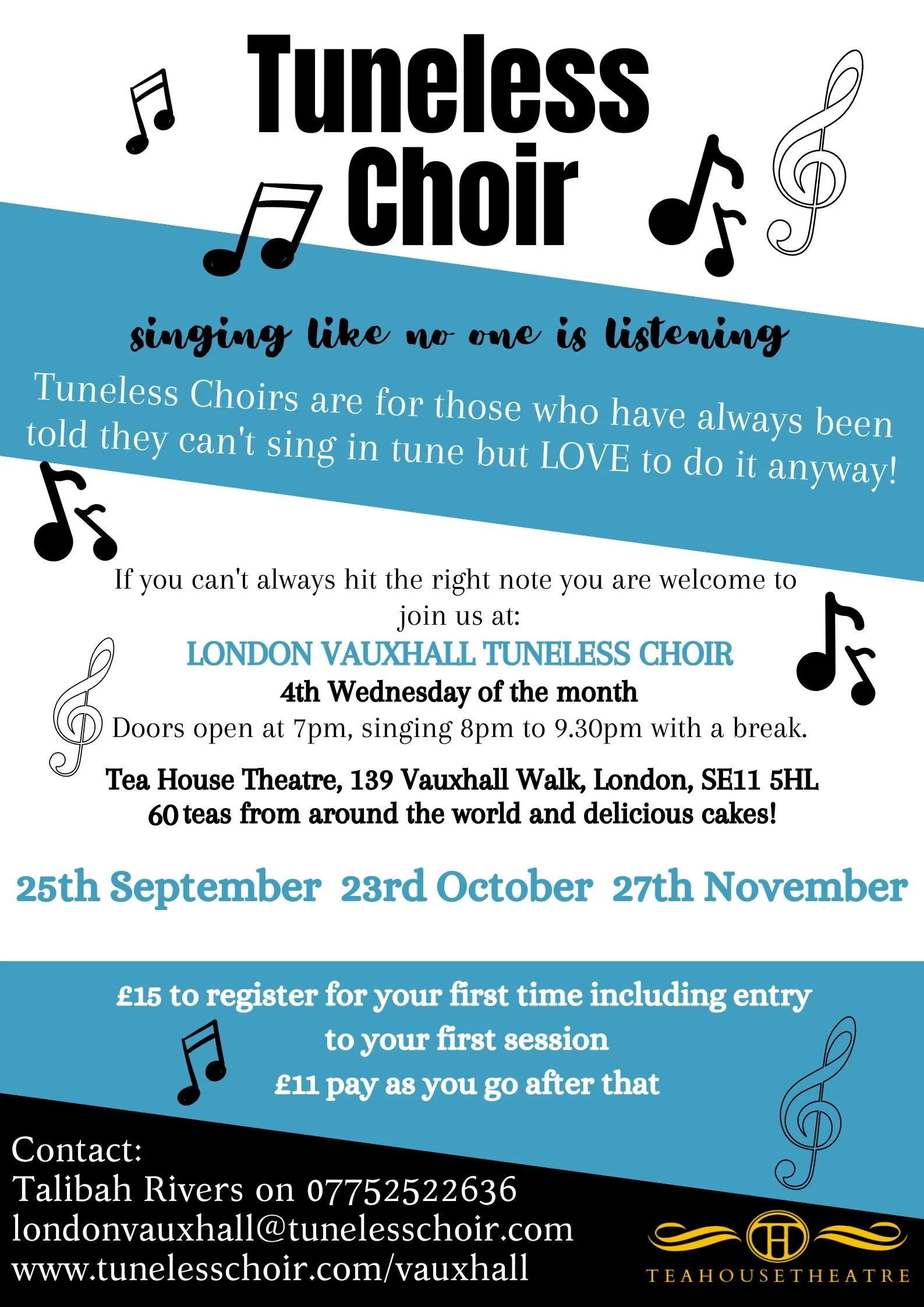 What's On — Tea House Theatre