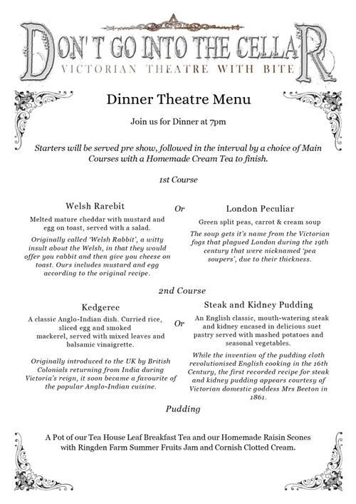 What's On — Tea House Theatre