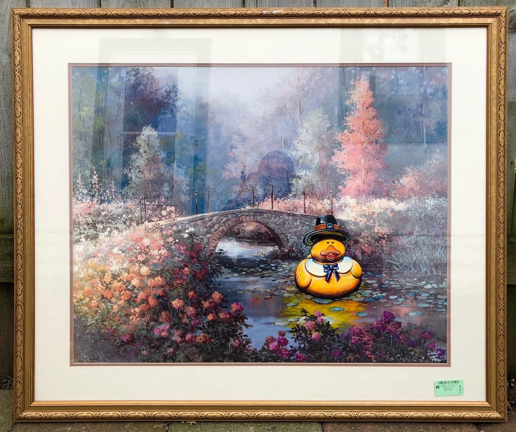 Thrift Store Painting Collaboration - Tan Chun — Seamus Liam O'Brien ...