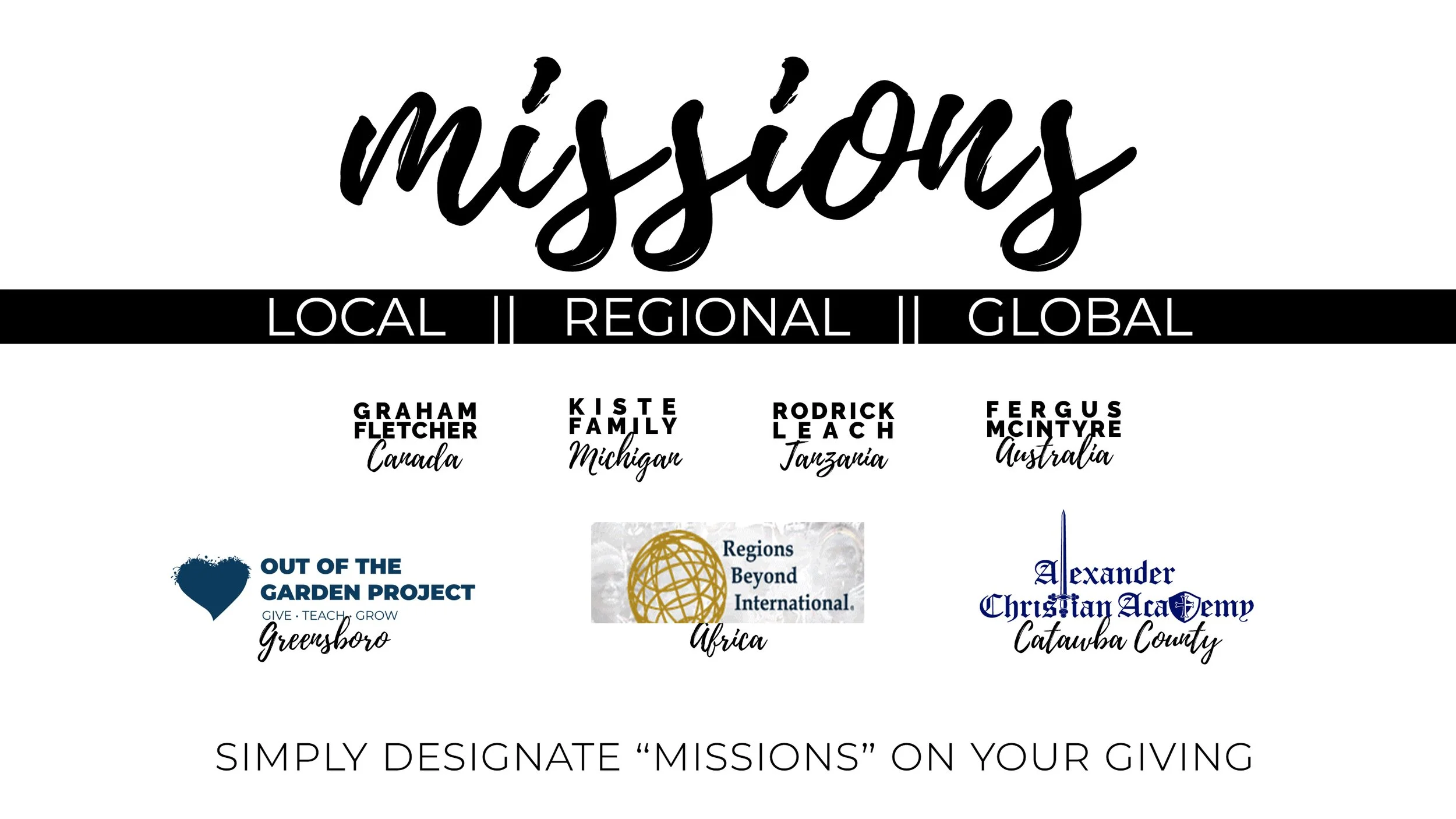 Missions — the Church on 68