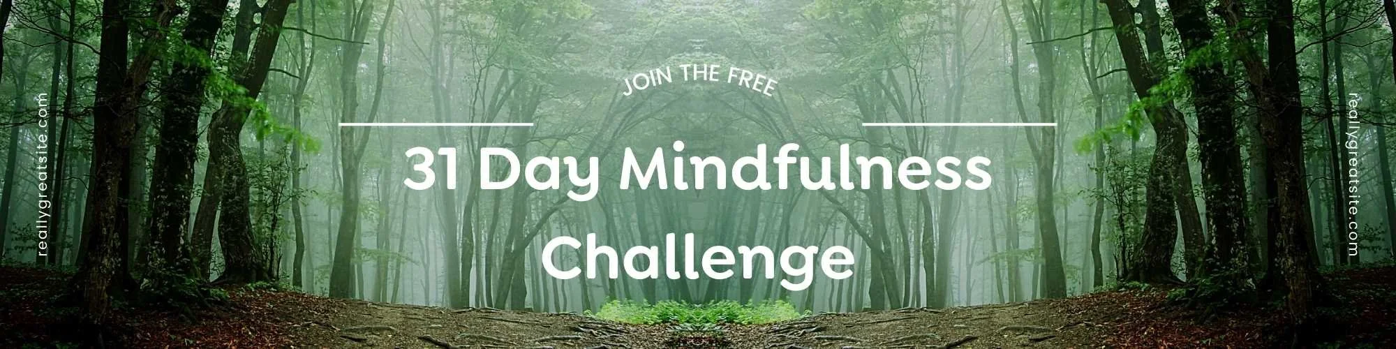 Free 31 Day Mindfulness Challenge