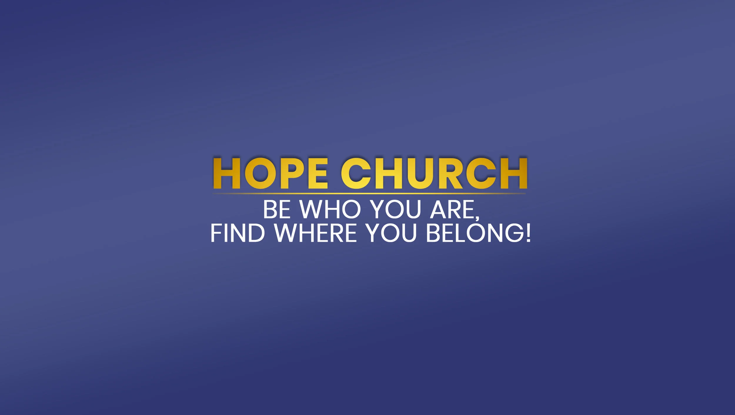 Media — Hope Church