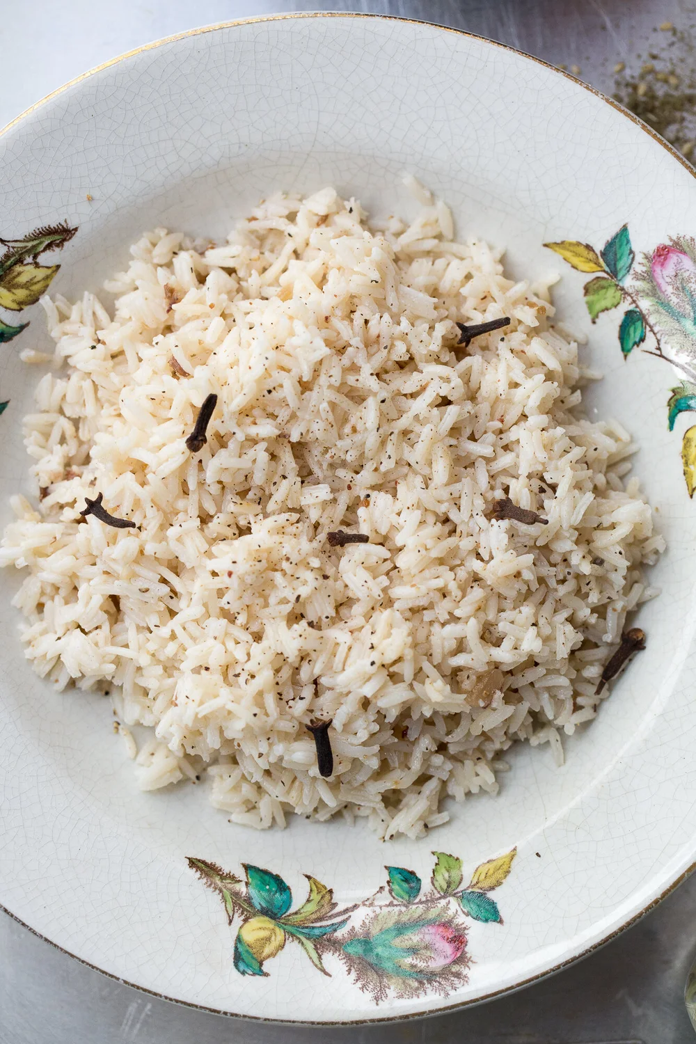 Fragrant Basmati Rice with Dates, Cardamom and Clove