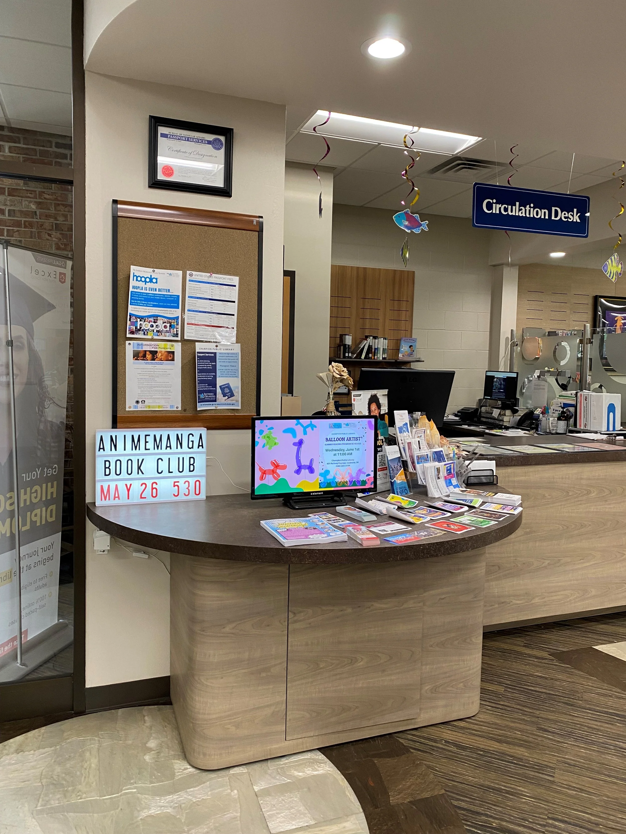 Champion Library, Ardmore-Installation — Sarah Ahmad