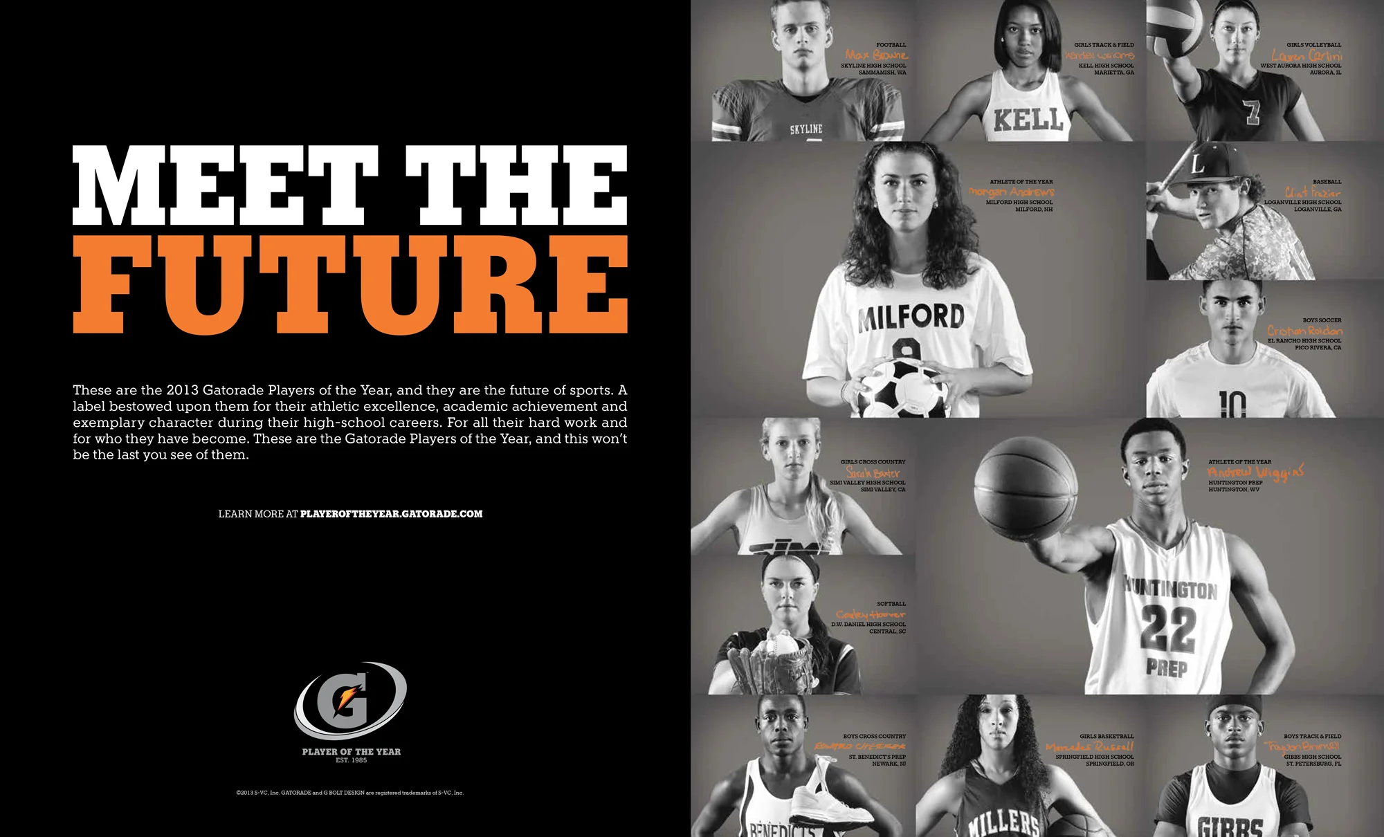 Gatorade Magazine Ads