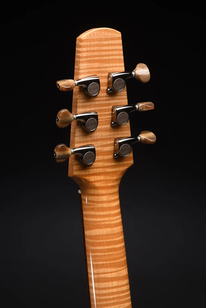 Mar 2020 Model R Cutaway Maple/German/Snakewood. Unusual for me to use ...