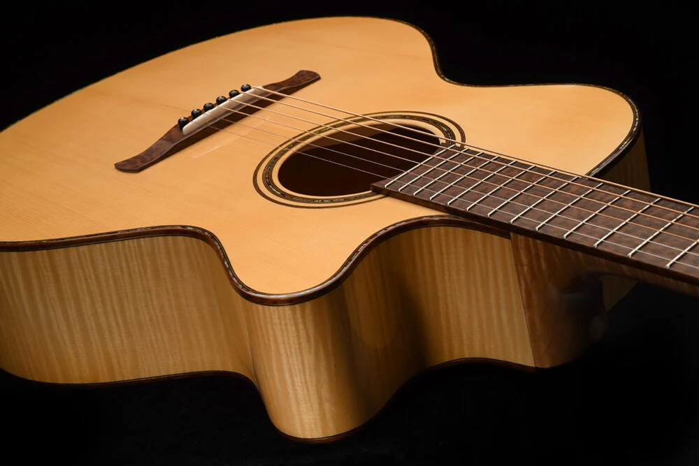 Mar 2020 Model R Cutaway Maple/German/Snakewood. Unusual for me to use ...