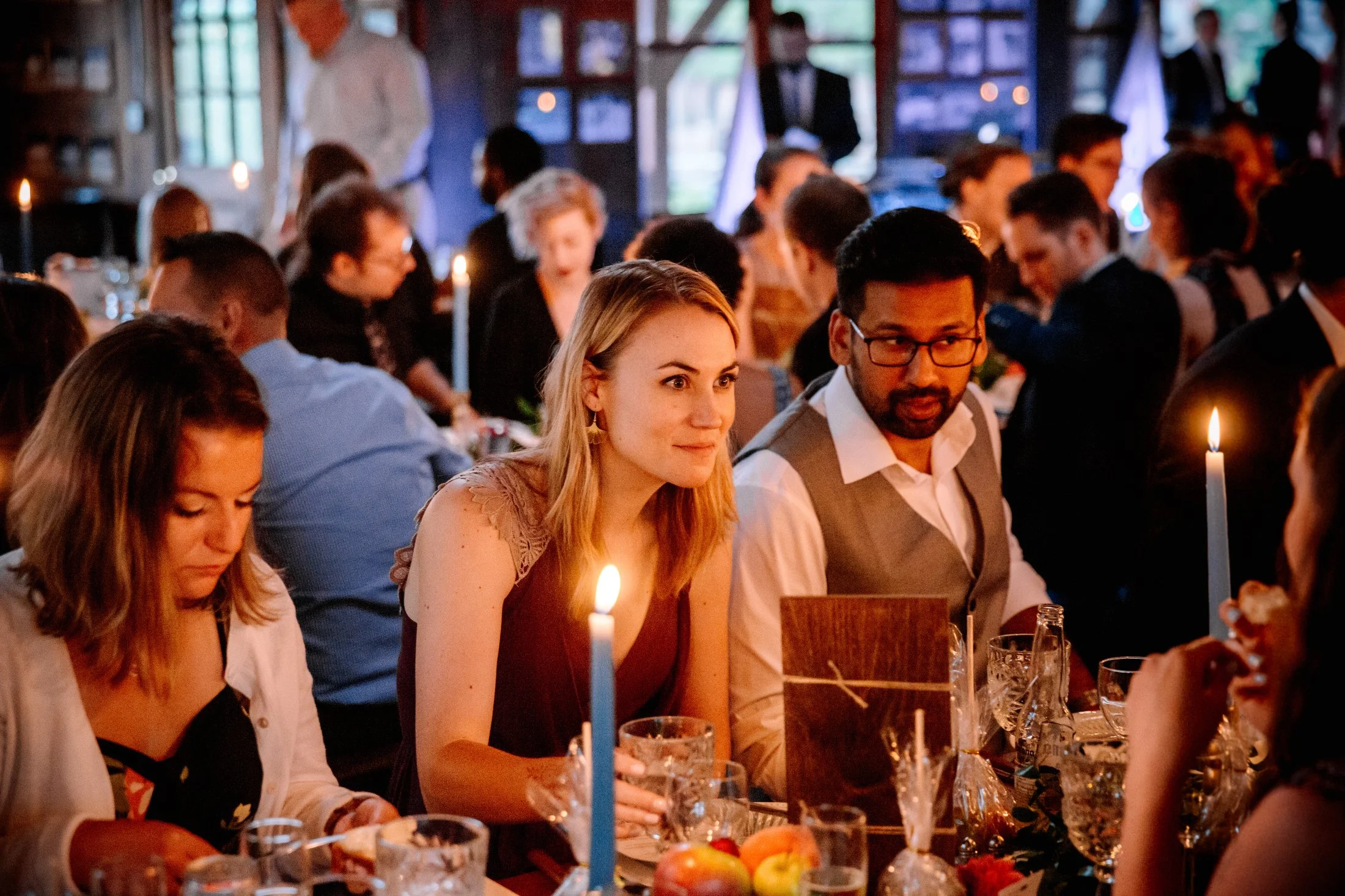 Fall wooded and intimate wedding at camp wing in duxbury, ma — Cape Cod ...