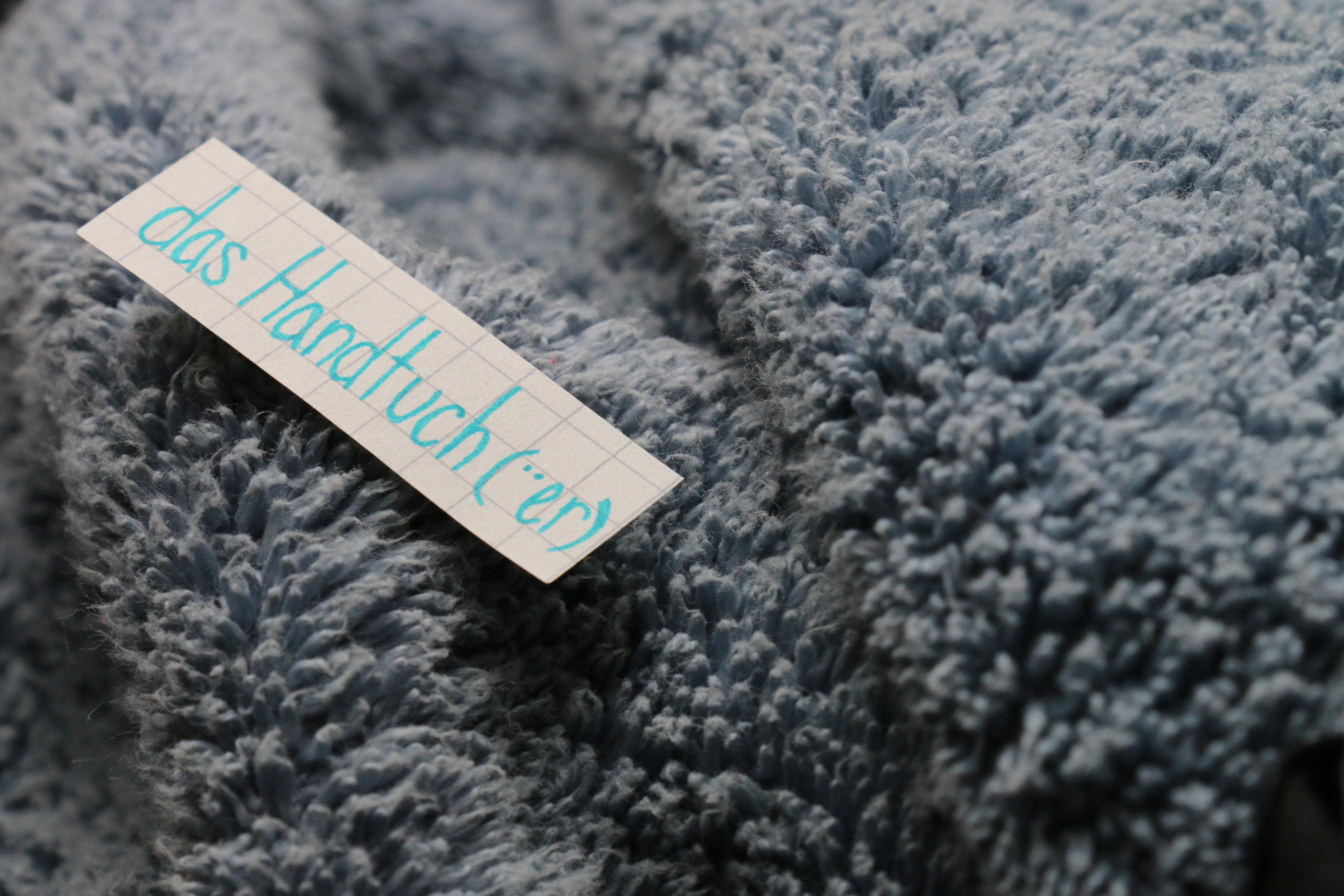 das Handtuch — Days of Deutsch