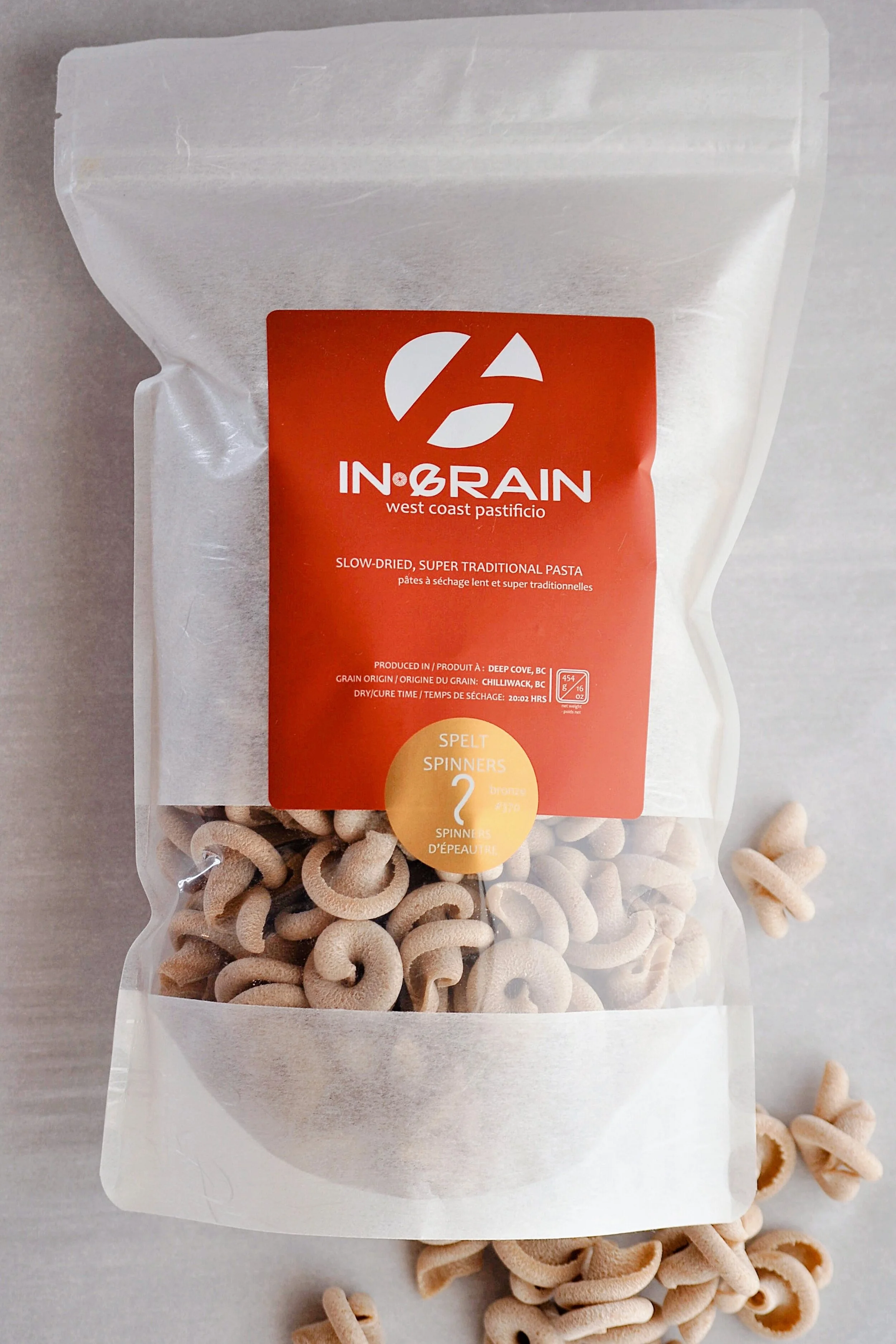 slow-dried, super traditional pasta. West Coast Pastificio -InGrain ...