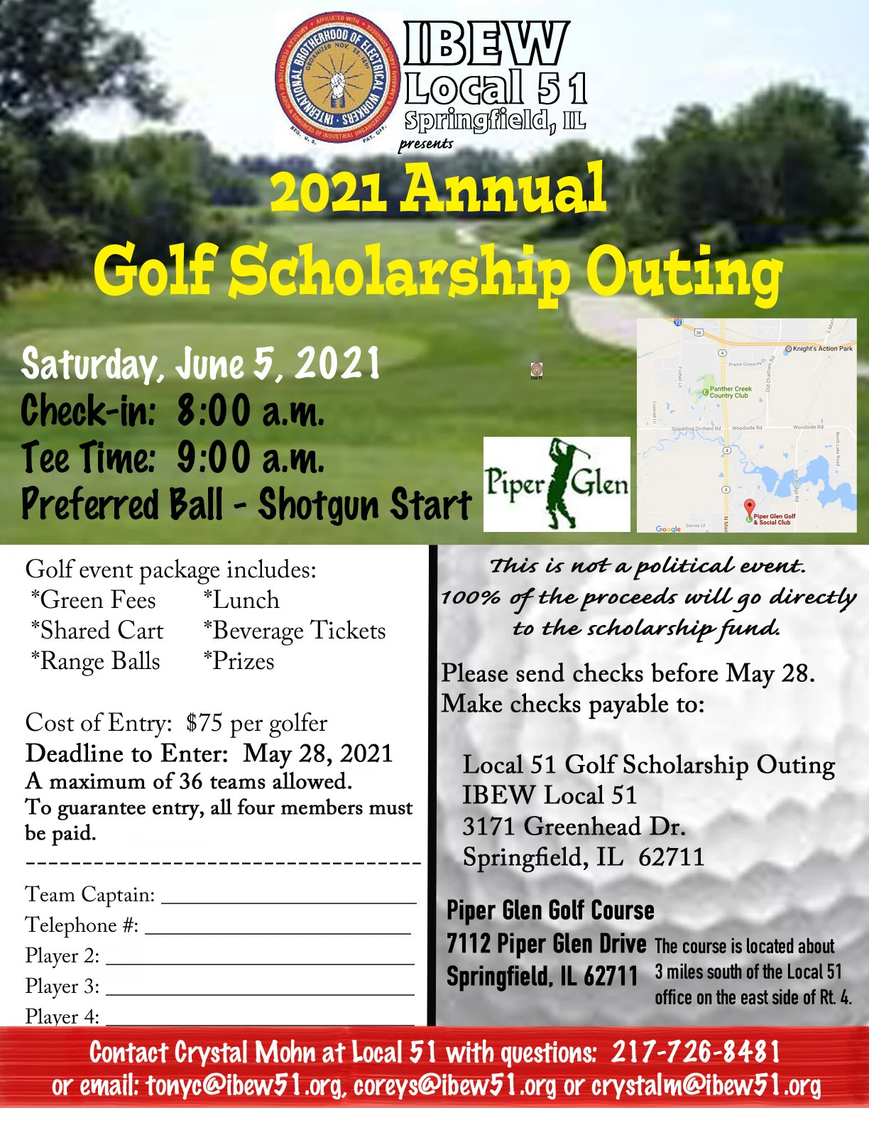 Local 51 Golf Outing — IBEW Local 51
