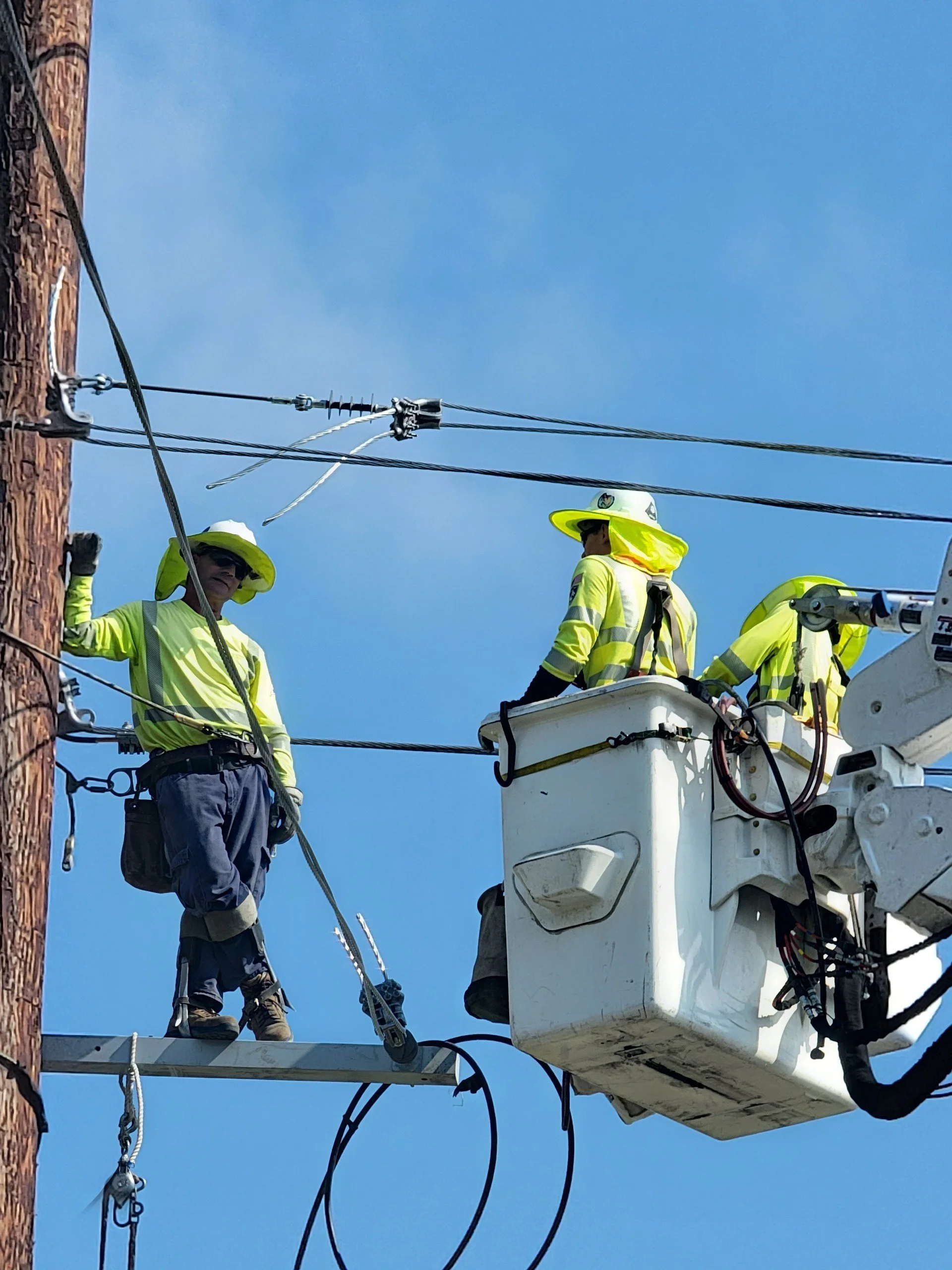 Ibew Electricians At Work
