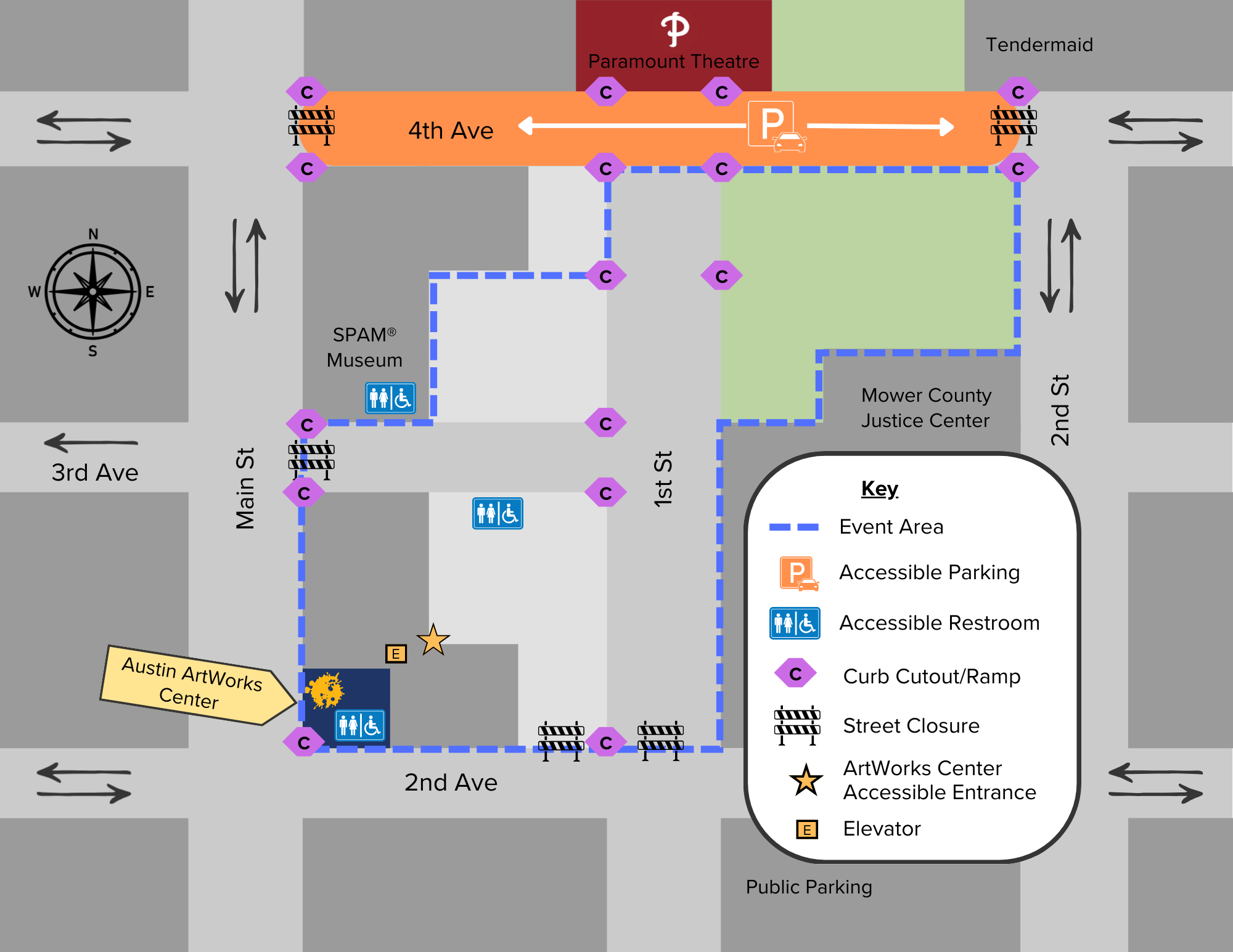 Accessibility at the Festival | Austin (MN) Area Arts