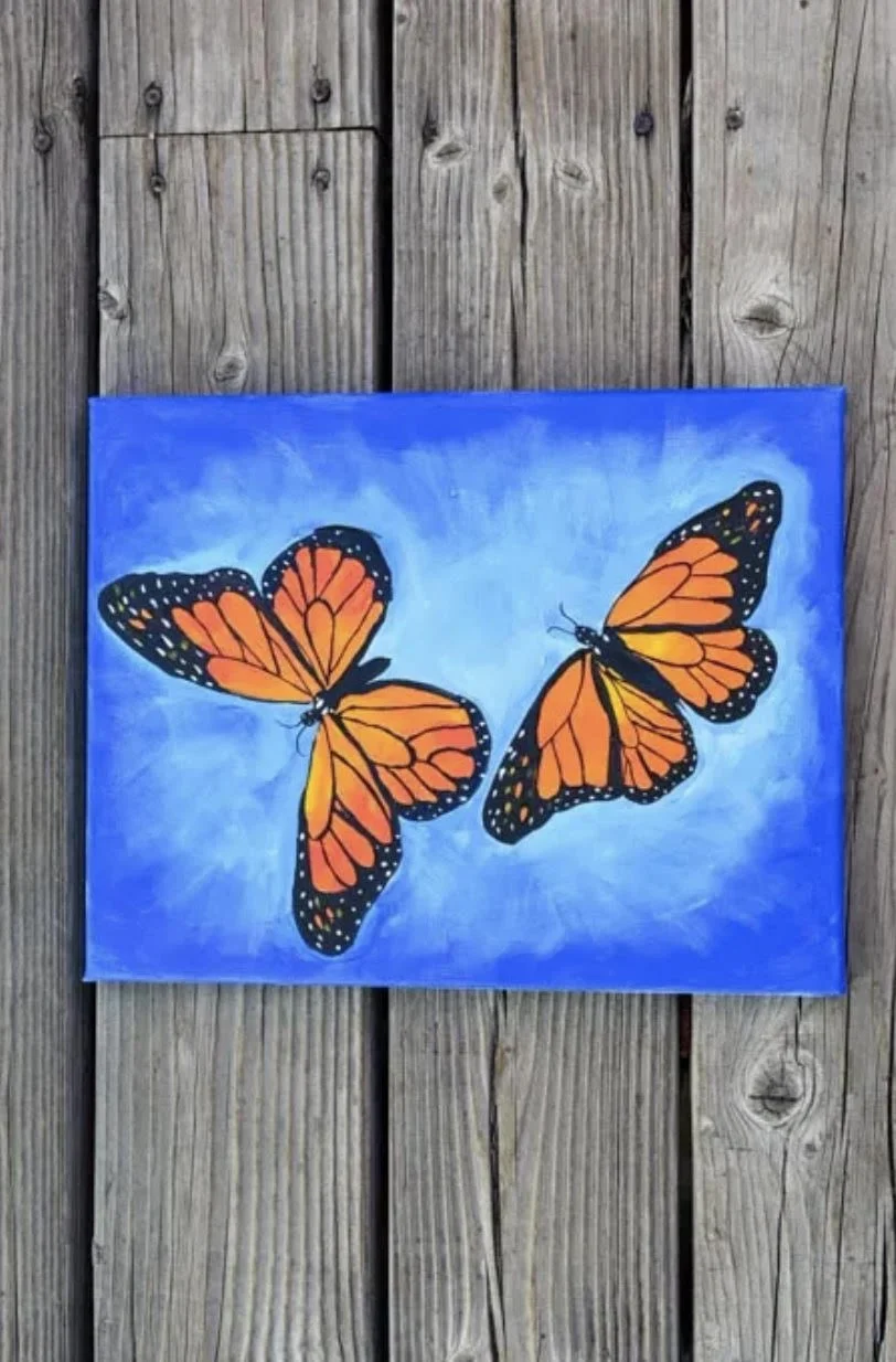 Butterfly Paintings For Kids