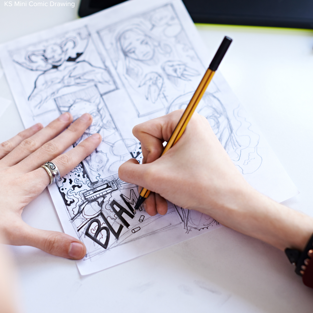 Kids Studio: Mini Comic Drawing | Austin (MN) Area Arts