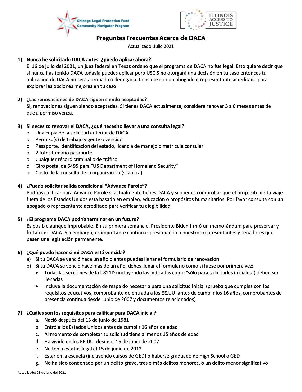 Immigration Resources — The Kedzie Center