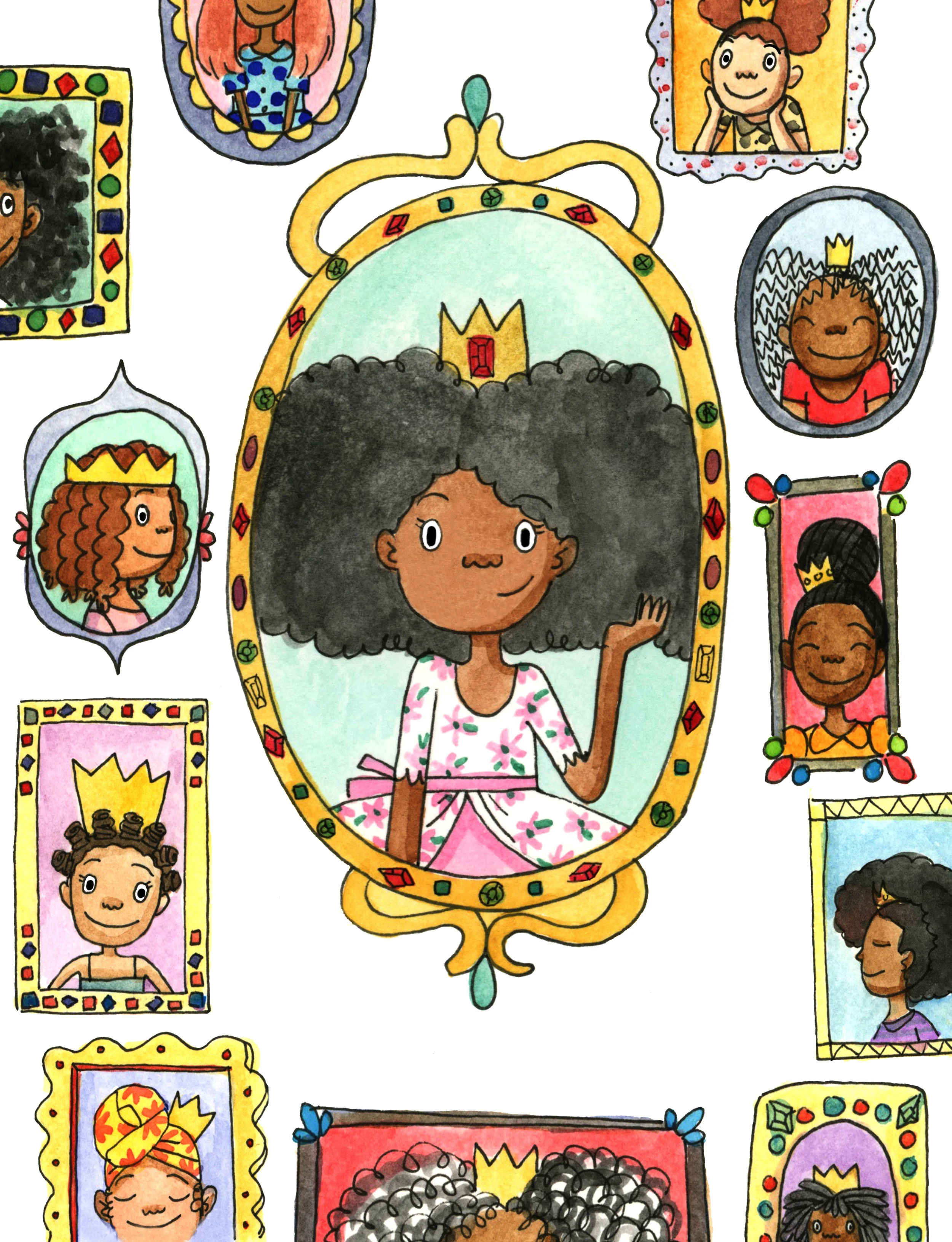 PRINCESS HAIR — Sharee Miller