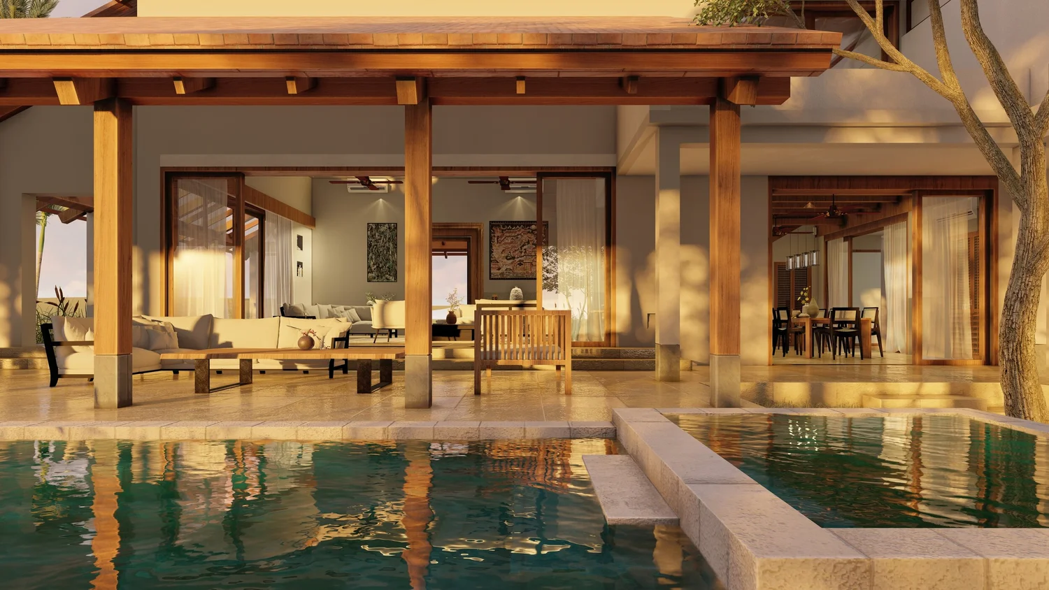 LAKE HOUSE — Grounded I Earthy Luxury Houses for sale in Goa