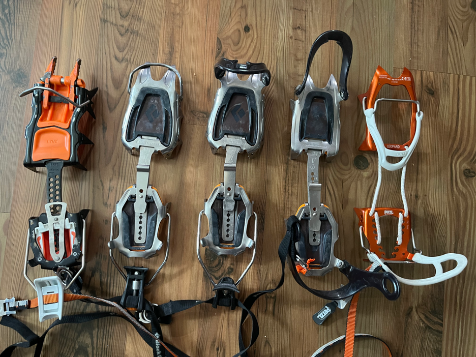 Ice axes and Crampons, an depth look — International Alpine Guides
