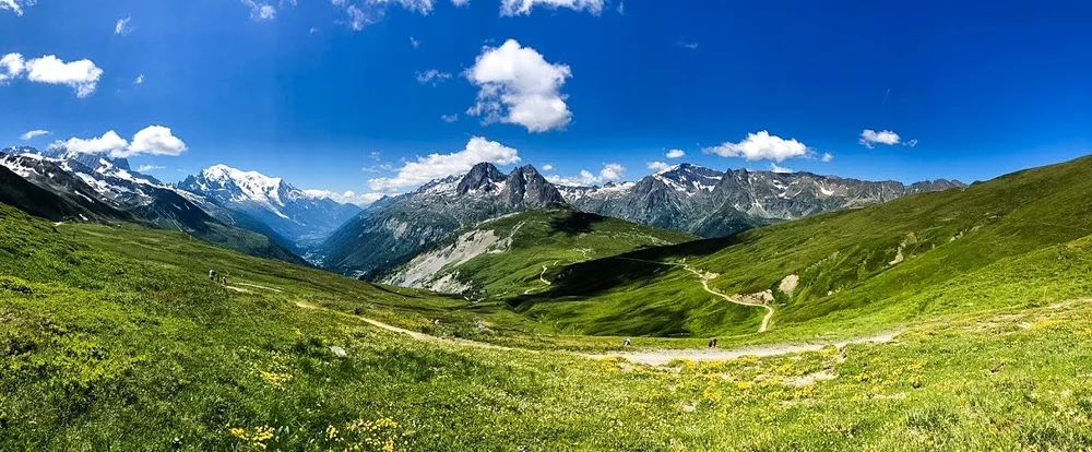 Trekking hut to hut in the Alps of Switzerland and the Dolomites of ...
