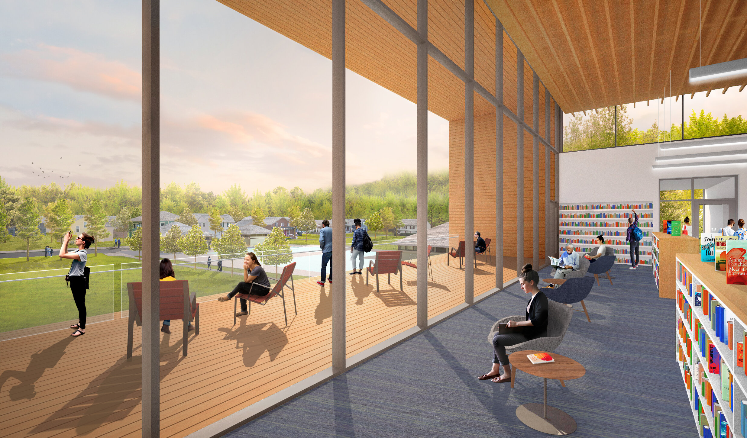 Belmont Public Library — Oudens Ello Architecture