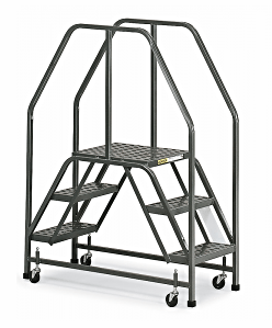 Double Entry Mobile Platform - 60 Degree | Custom Made Ladders ...