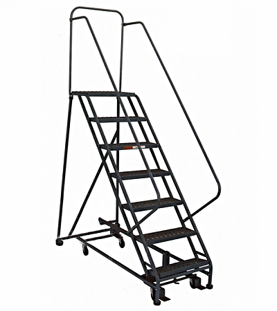 Customizable Industrial Rolling Ladders | OSHA and ANSI Compliant