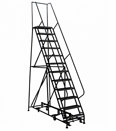 Customizable Industrial Rolling Ladders | OSHA and ANSI Compliant