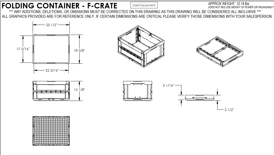 Folding Containers | Platforms and Ladders
