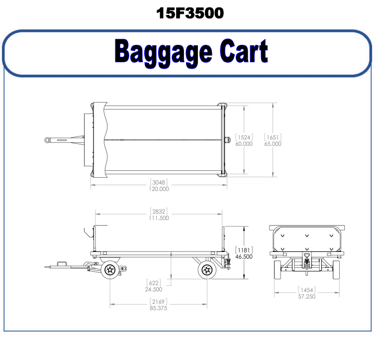 Airport Baggage Cart