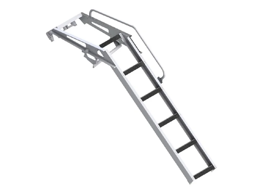Aircraft Boarding Ladder Because Of Its Shape And Its Delicate Stealth