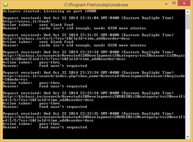 delayrss - Getting NzbDrone to prefer NZBs over torrents — Cutting Cords