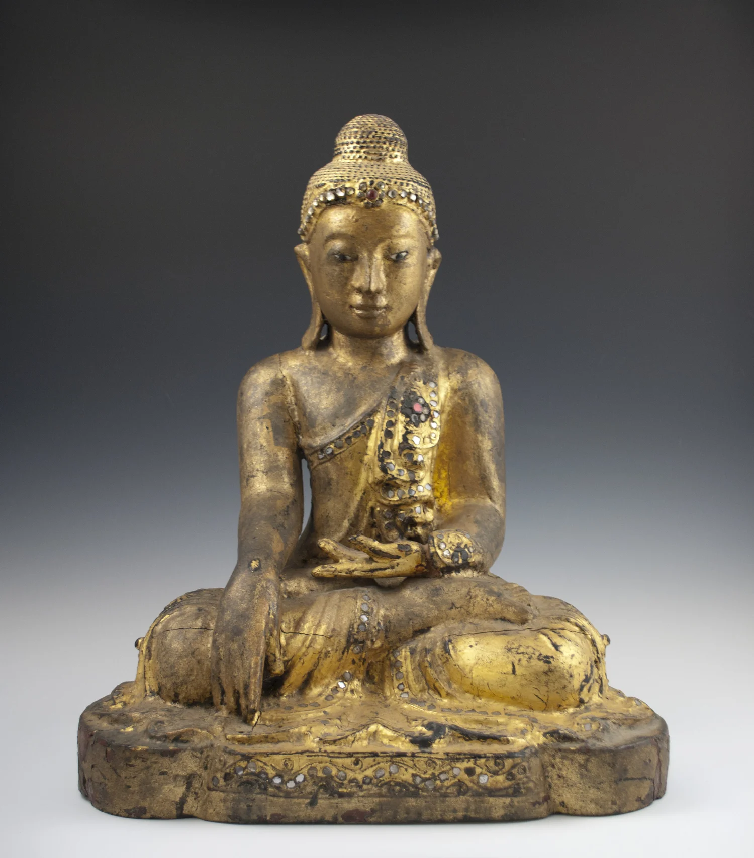Adopt: Seated Buddha on Lotus Throne — Zanesville Museum of Art