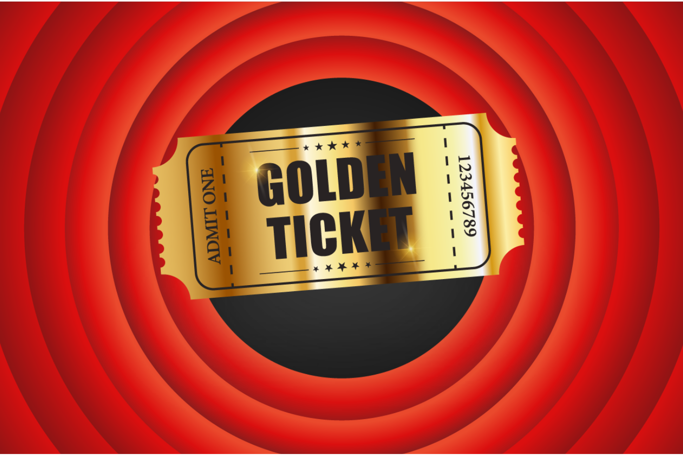 Golden Ticket Png