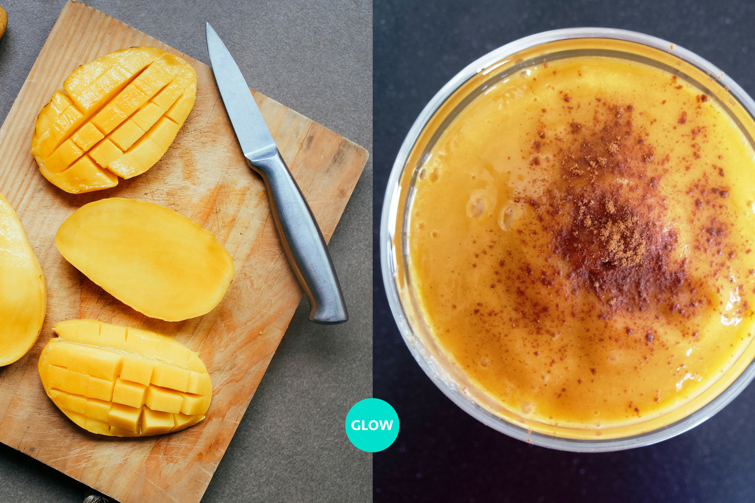 Mango lassi style smoothie — Holistic health with Maya Flynn