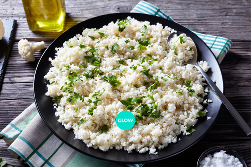 Cauliflower 'rice' — Holistic health with Maya Flynn