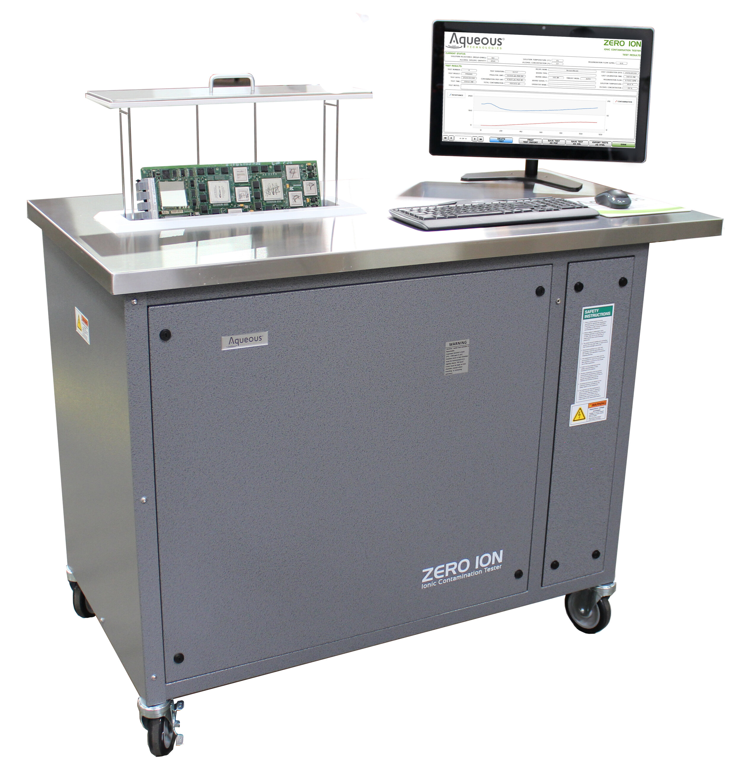 Aqueous Technologies Cleaning - Defluxing / Cleanliness Testing Equipment