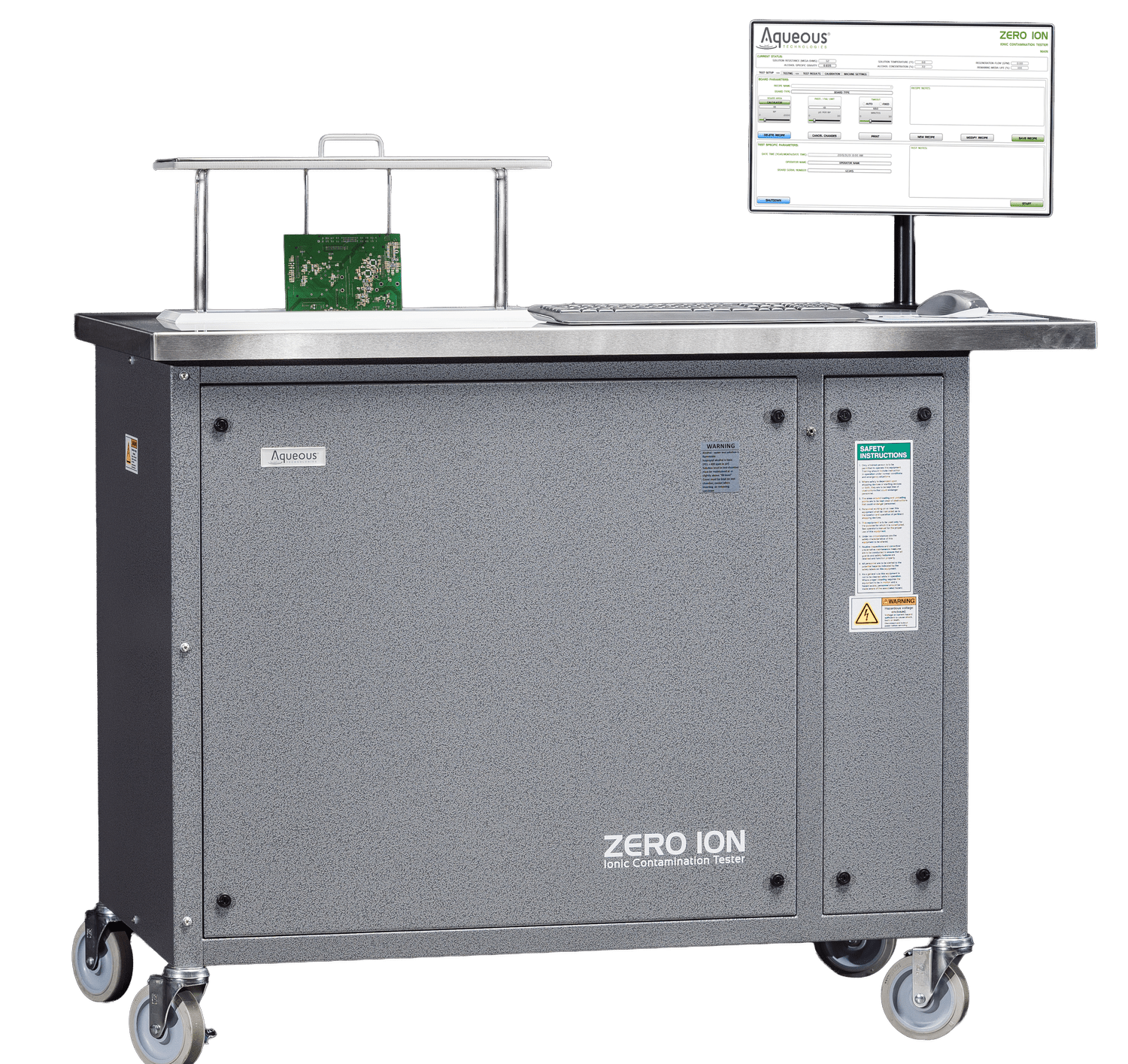 Zero-Ion Cleanliness / Ionic Contamination (ROSE) Tester — Aqueous ...