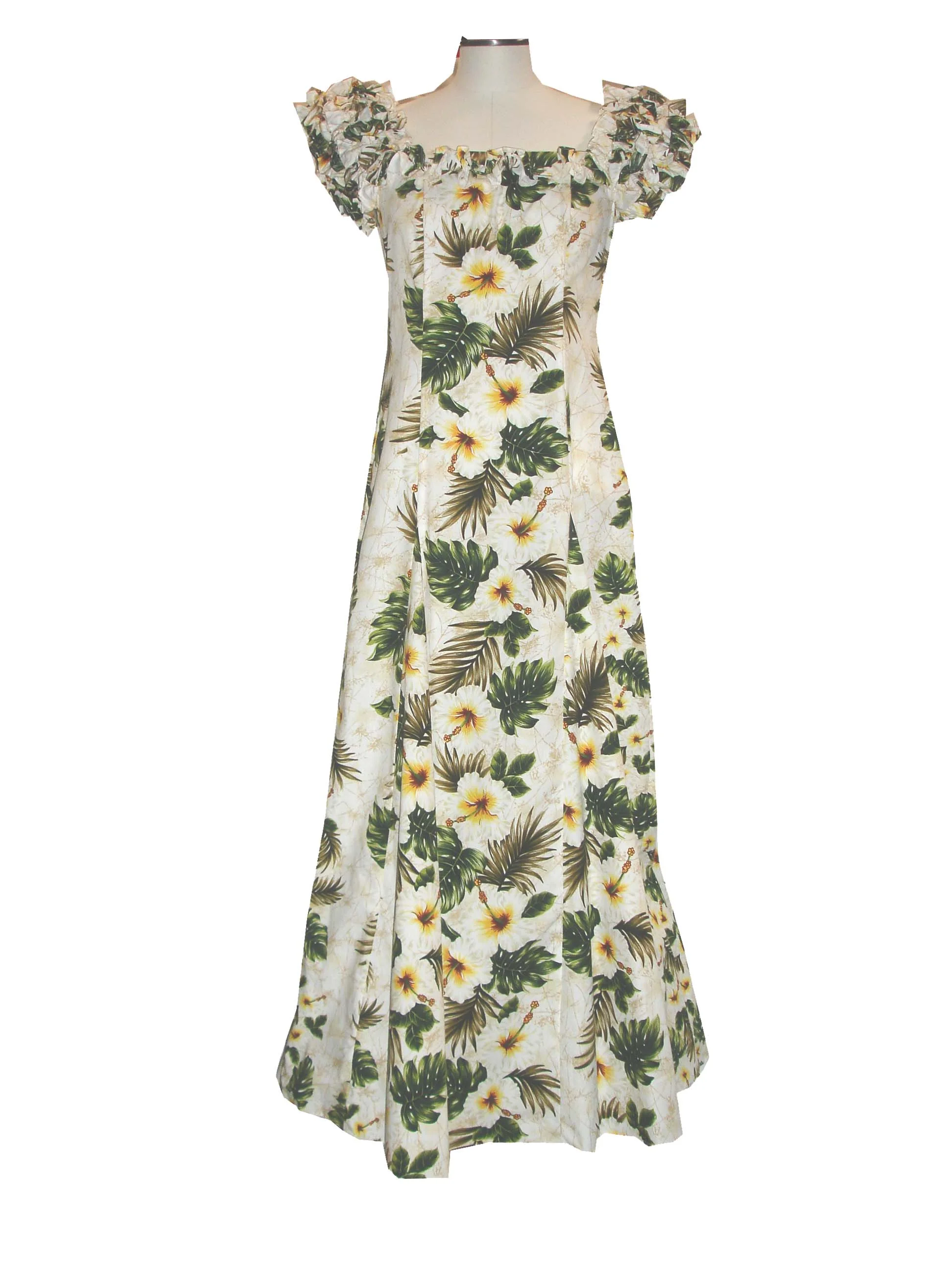 Traditional Hawaiian Dress | Cotton MuuMuu Dress | Wedding Dresses made ...