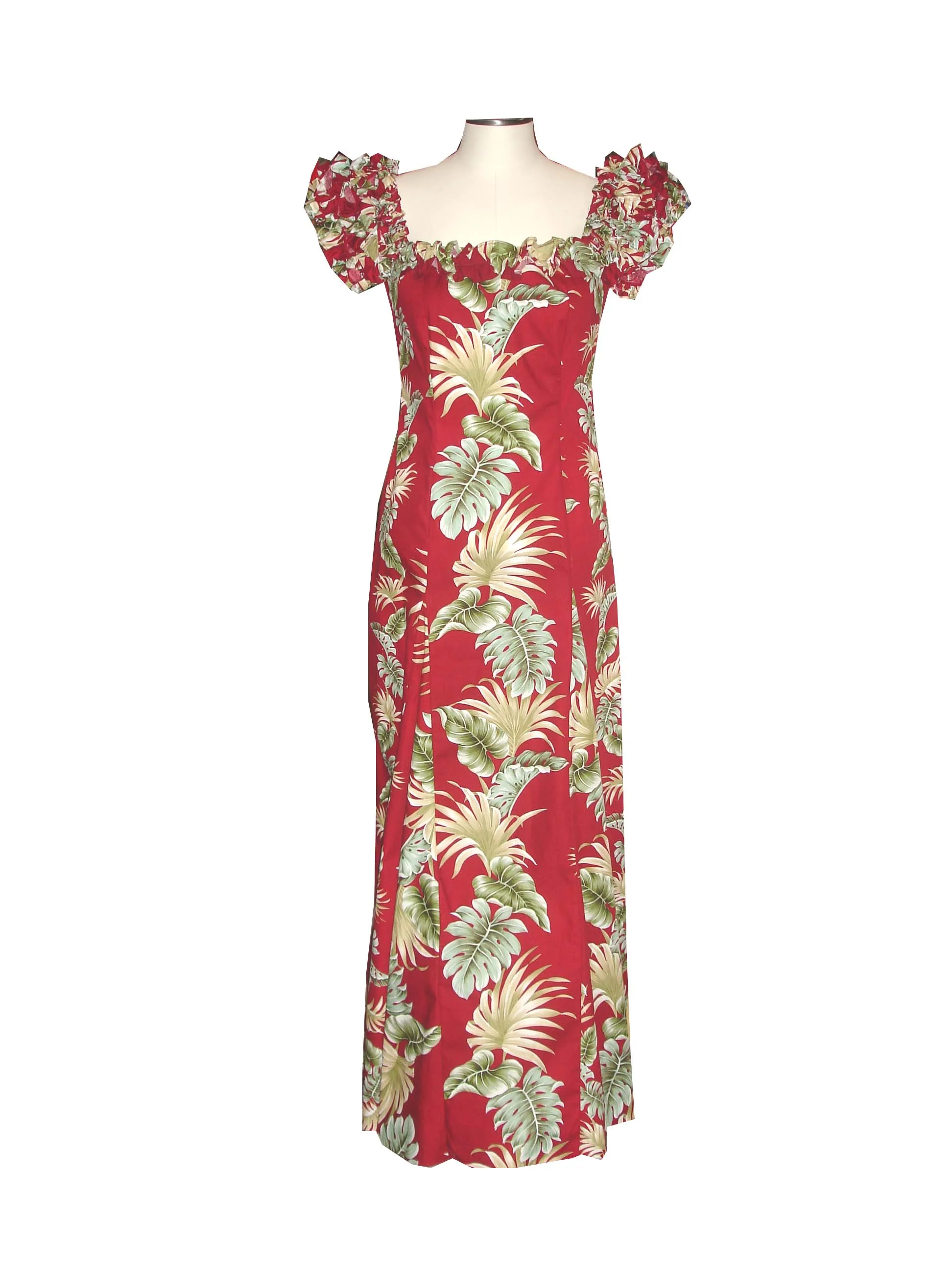 Traditional Hawaiian Dress | Cotton MuuMuu Dress | Wedding Dresses made ...