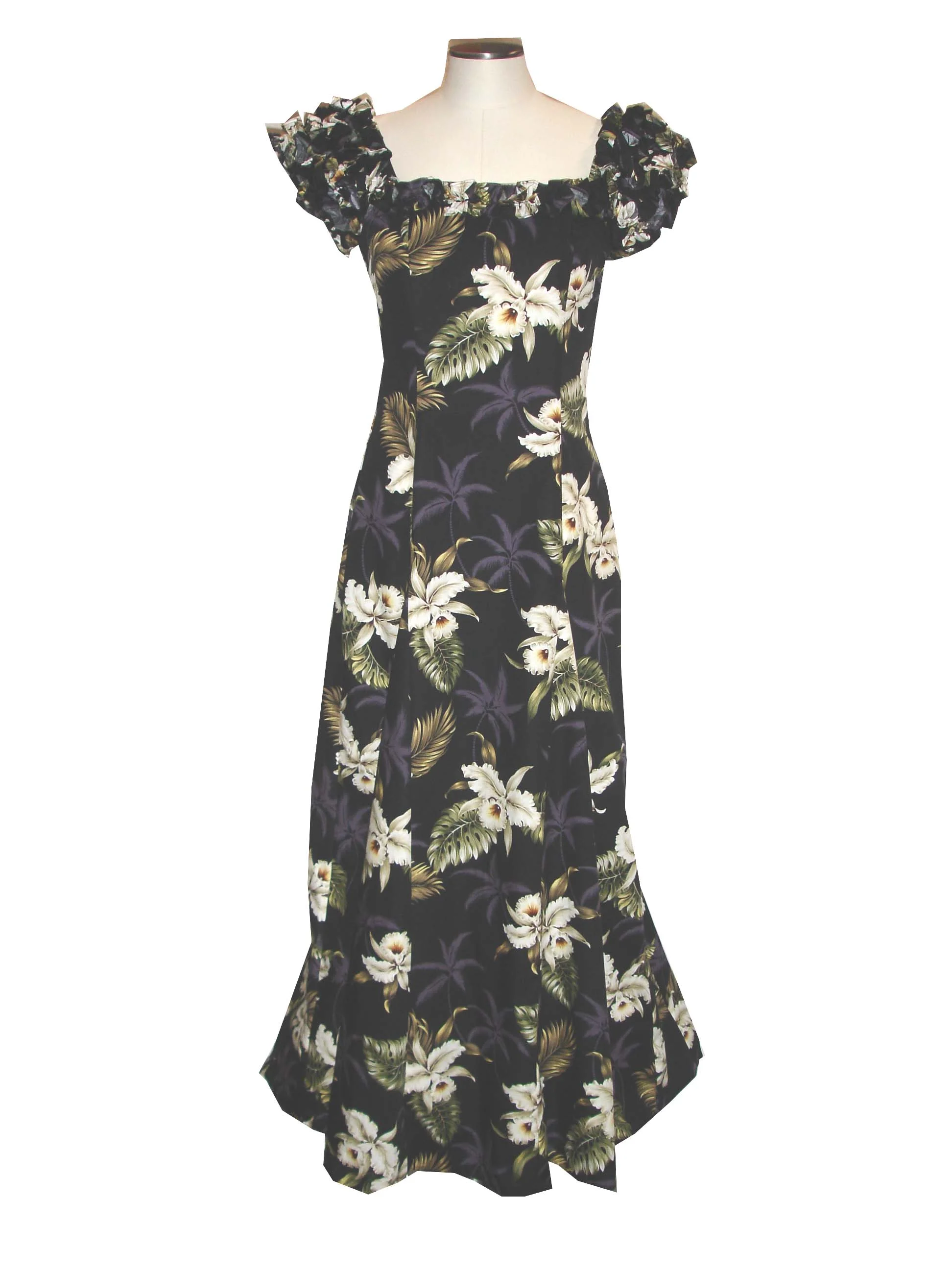 Traditional Hawaiian Dress | Cotton MuuMuu Dress | Wedding Dresses made ...