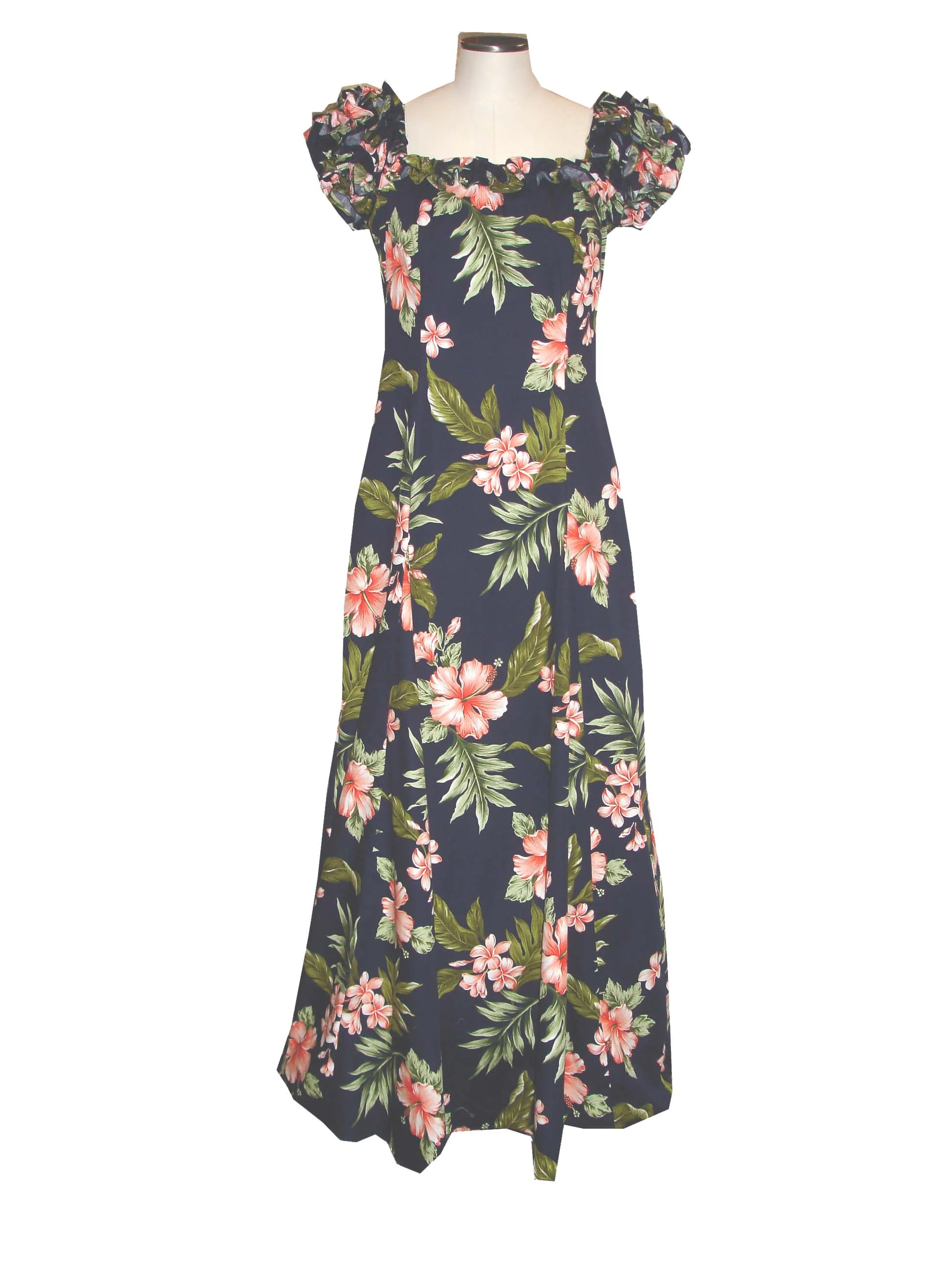 Traditional Hawaiian Dress | Cotton MuuMuu Dress | Wedding Dresses made ...