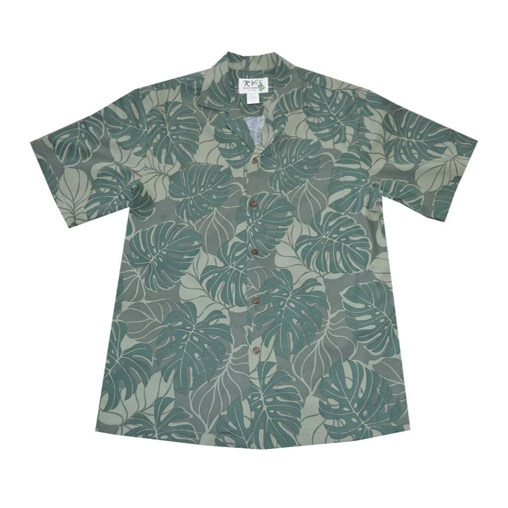 100% Cotton Aloha Shirts All Over Print | KY'S Hawaiian Shirt Made In ...
