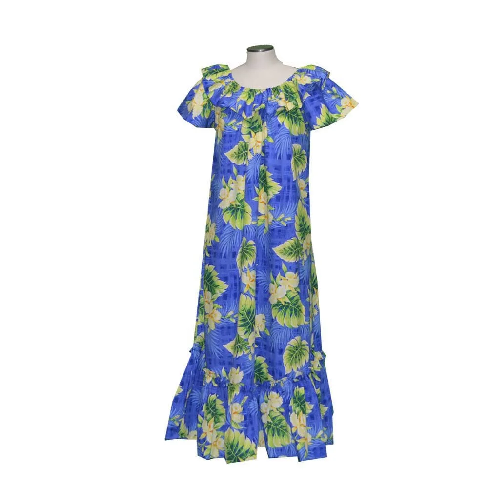 Plus Size Hawaiian Muumuu | Cotton muumuu Dress | Long muumuu Dress ...