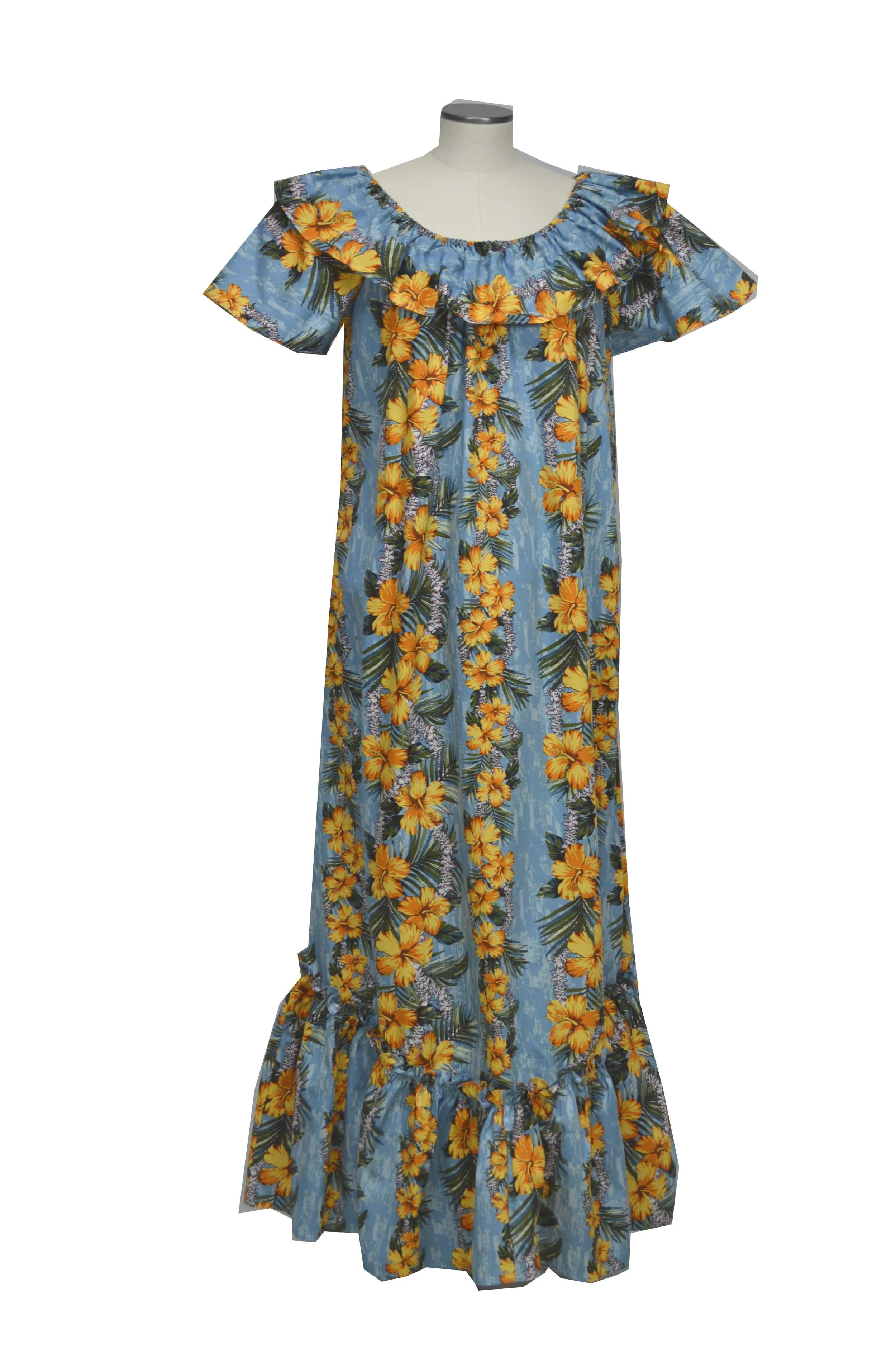 Plus Size Hawaiian Muumuu | Cotton muumuu Dress | Long muumuu Dress ...