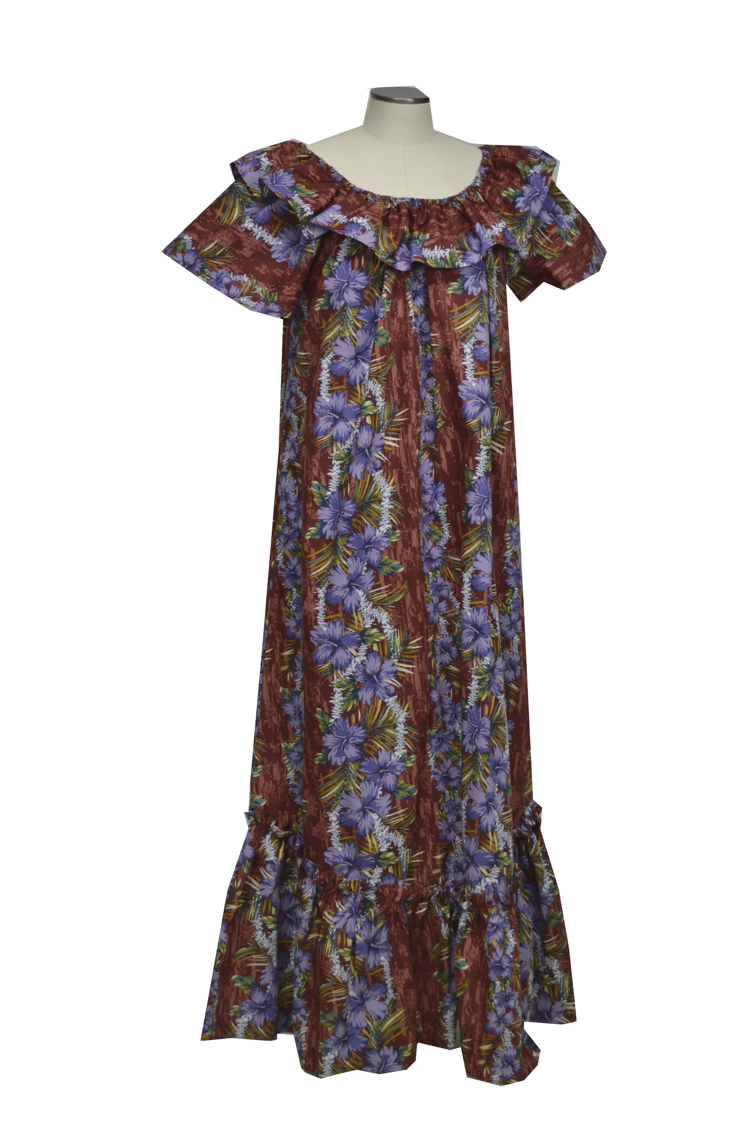 Plus Size Hawaiian Muumuu | Cotton muumuu Dress | Long muumuu Dress ...