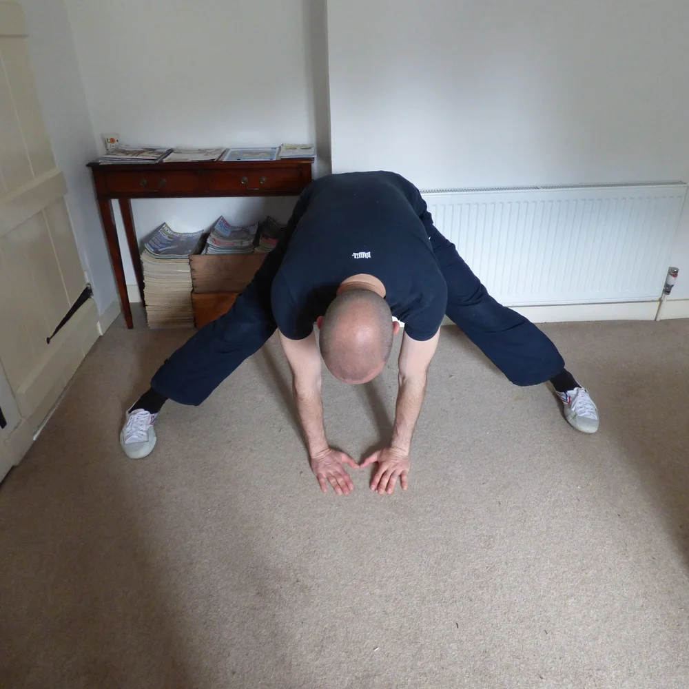 Wide Stance Forward Bend — Alistair Ramsay Fitness