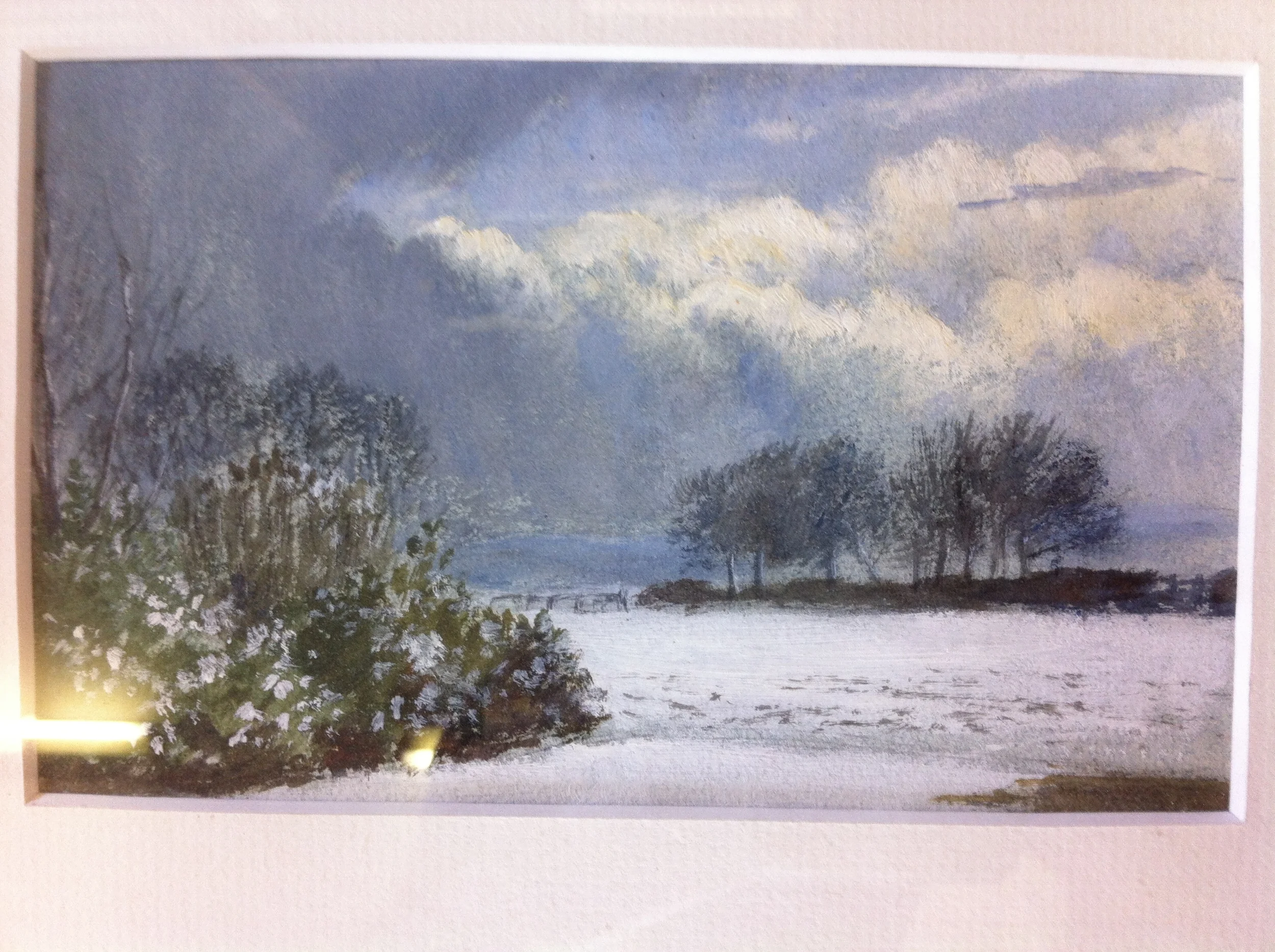 Vintage Watercolour Attributed To J. W. Gozzard (From a portfolio of ...