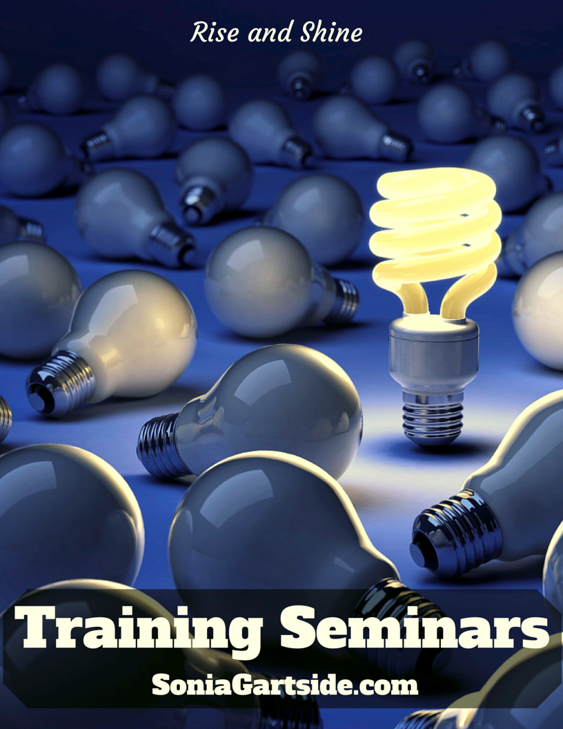 Seminars — SoniaGartside.com