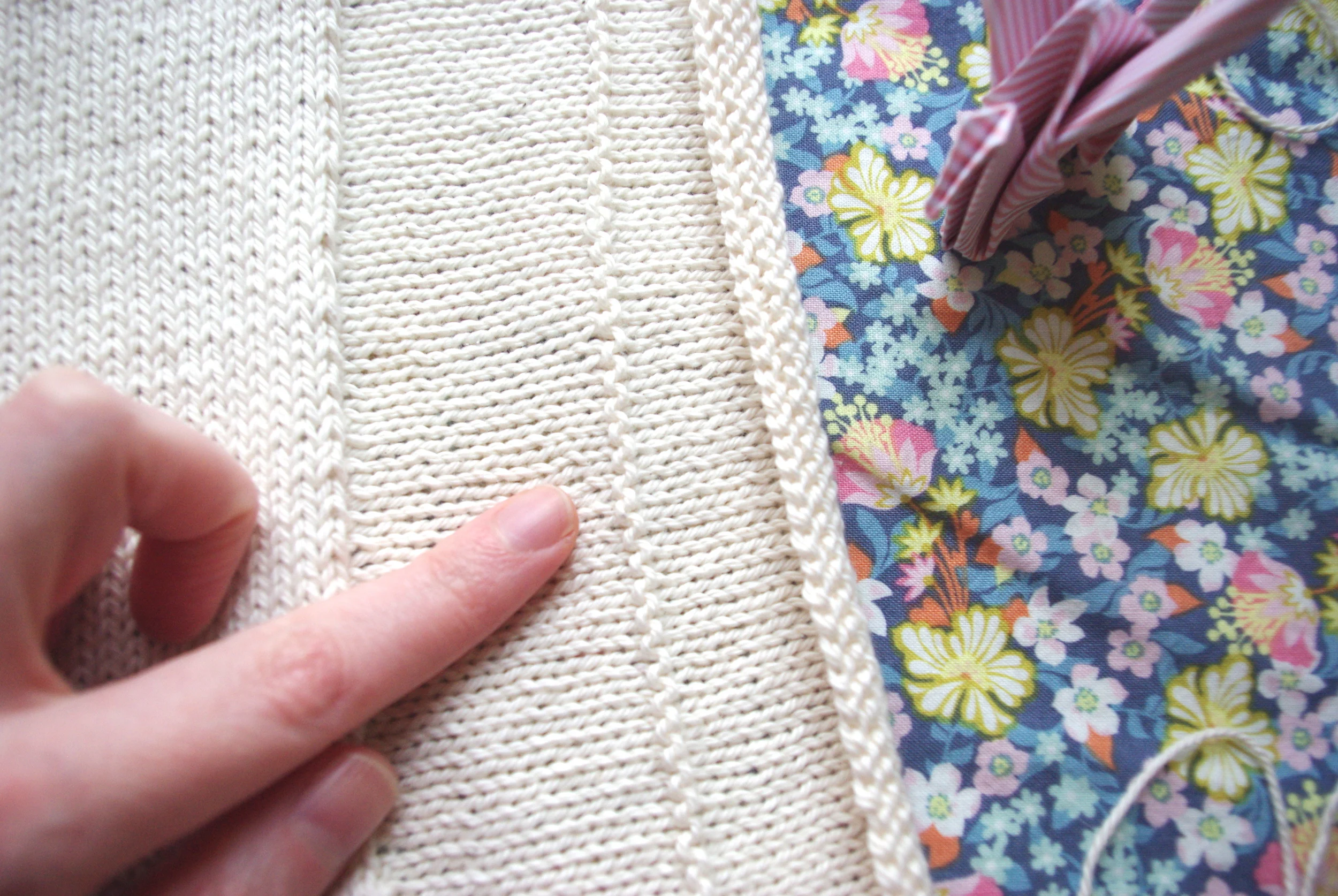 Finishing Your Knit with a Folded Hem — Ms. Cleaver - Creations for a ...